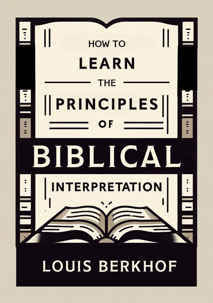 How to Learn the Principles of Biblical Interpretation | Relearn